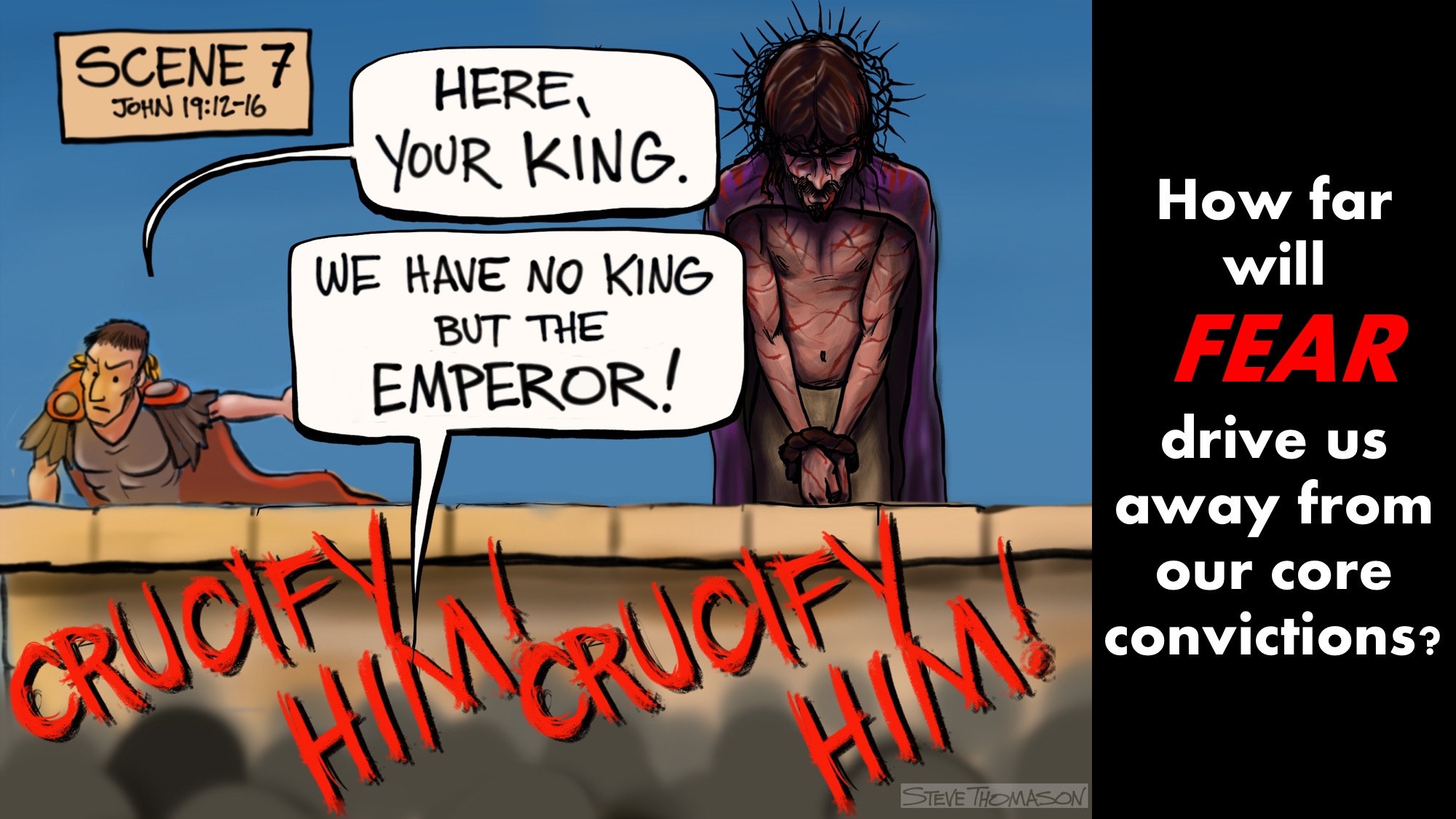 Here-Your-King-Sermon-Thumbnail | Steve Thomason